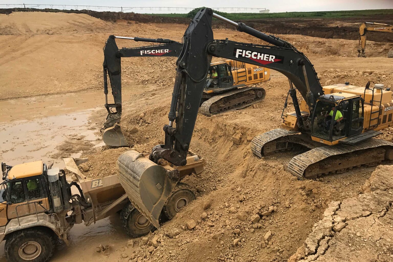 Grading & Excavating | Fischer Excavating Inc