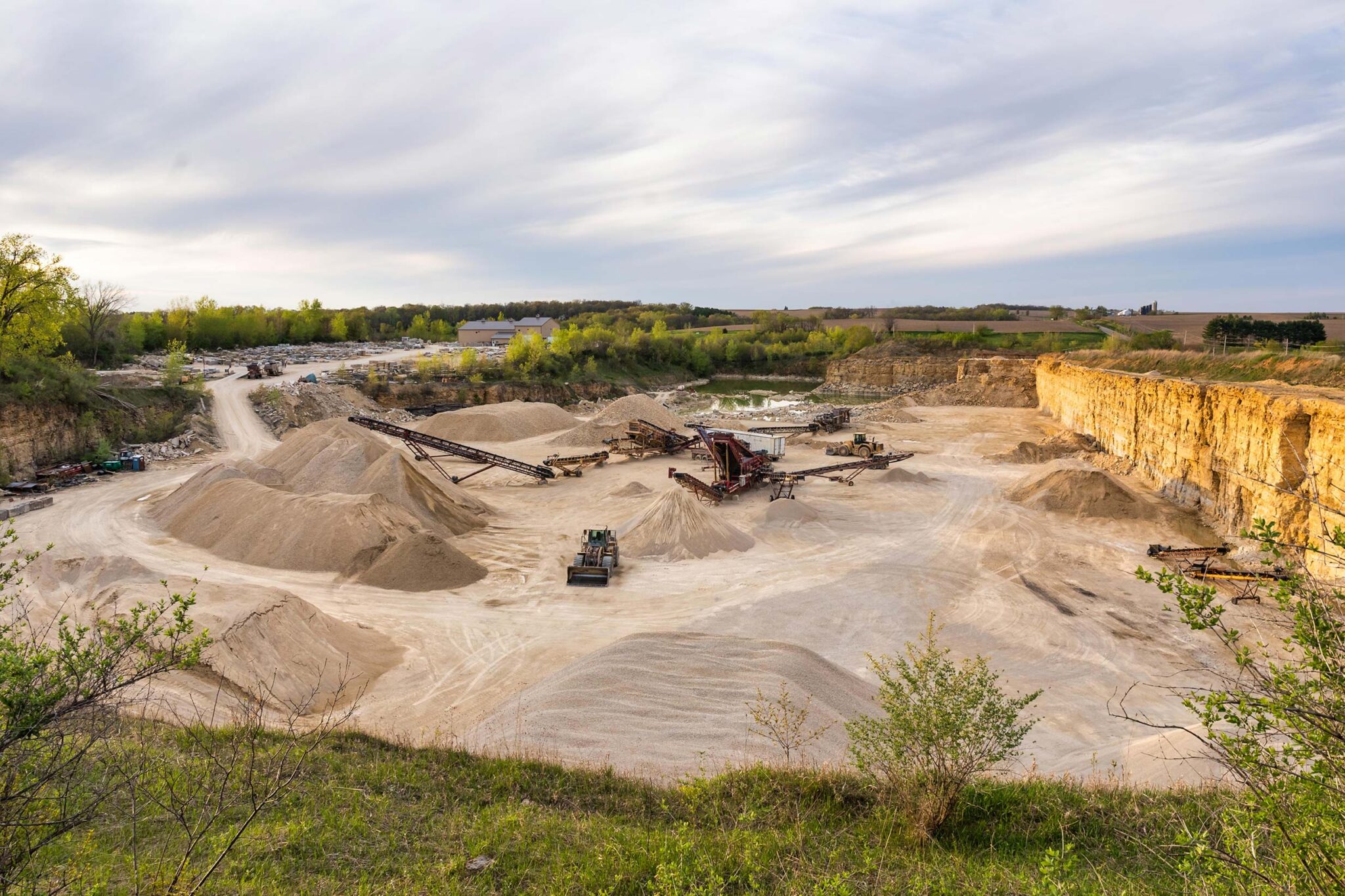 Stone & Materials in Freeport, IL | Fischer Excavating Inc
